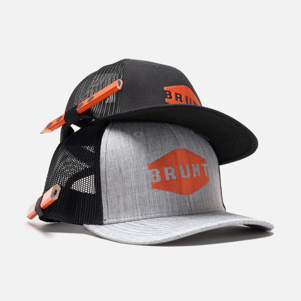 Kid Flat Brim Snapback | Kids Work Hat with Built-in Pencil Holder ...