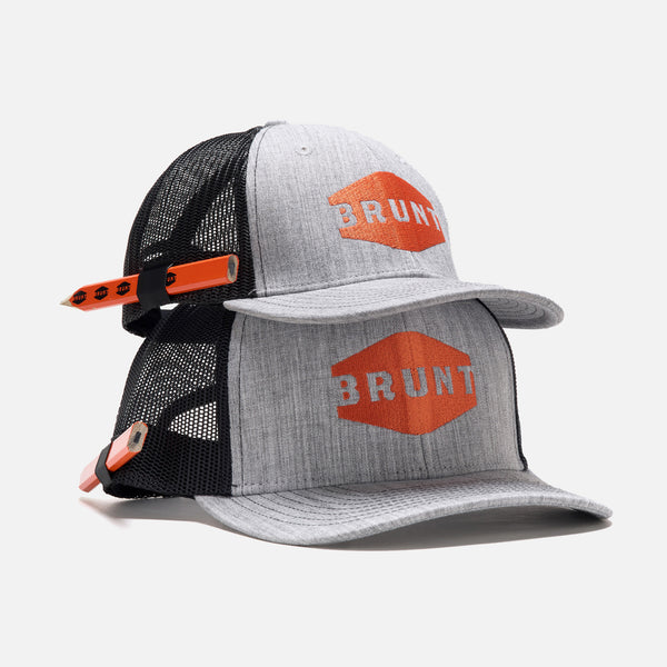 Kid Curved Brim Snapback | Kids Work Hat with Built-in Pencil Holder ...