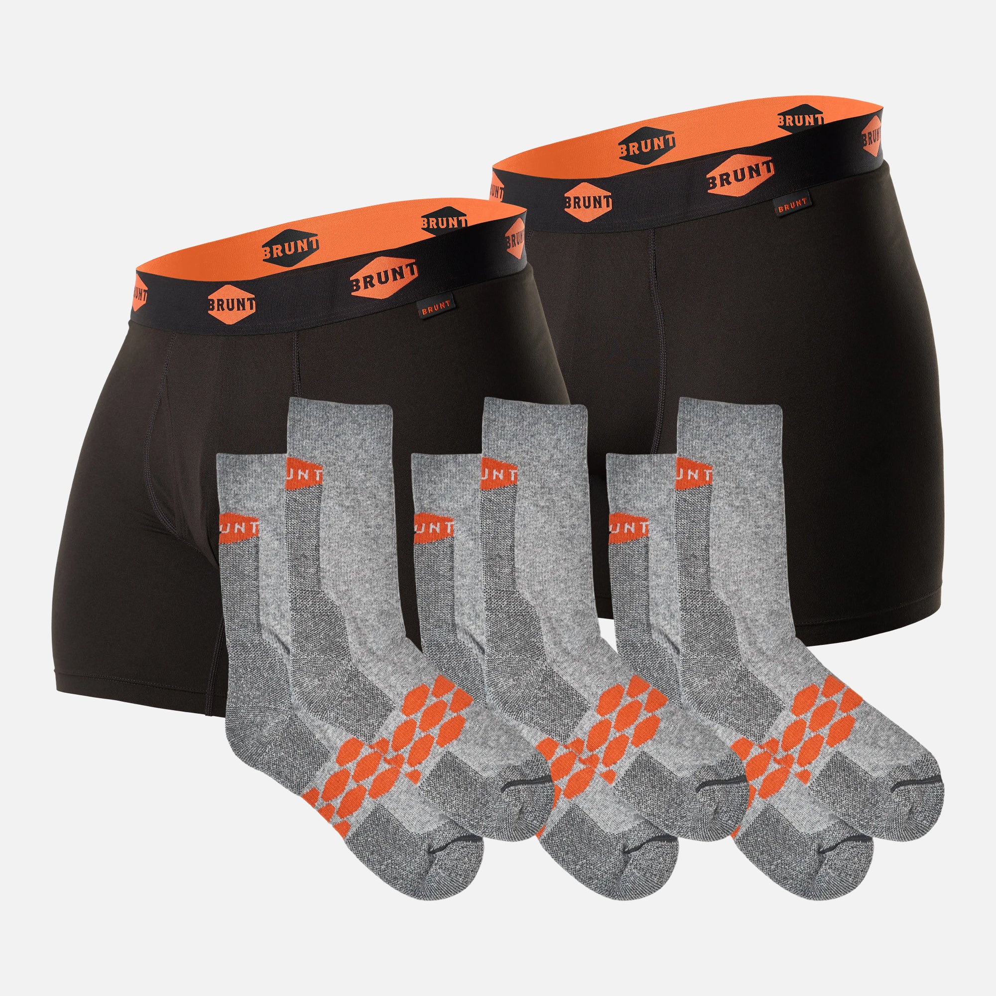 The Comfort Tech 6" Boxers & Everyday Socks Bundle | Bundle & Save ...