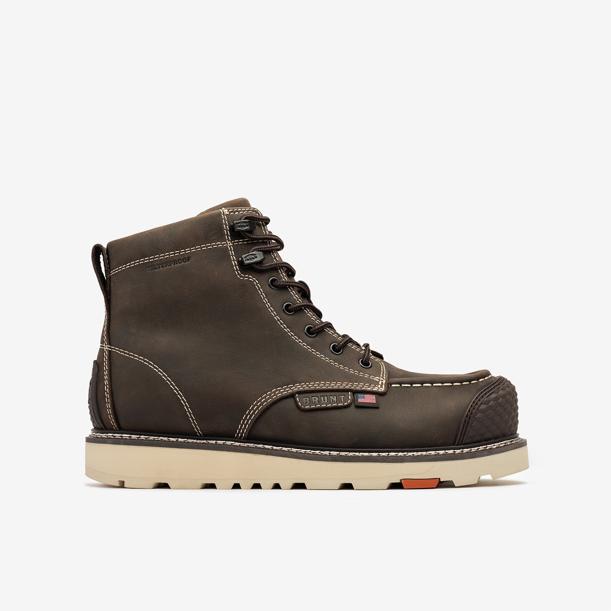 The USA Marin Welted BRUNT Toe Waterproof (Comp Toe) | 6" USA Welted ...